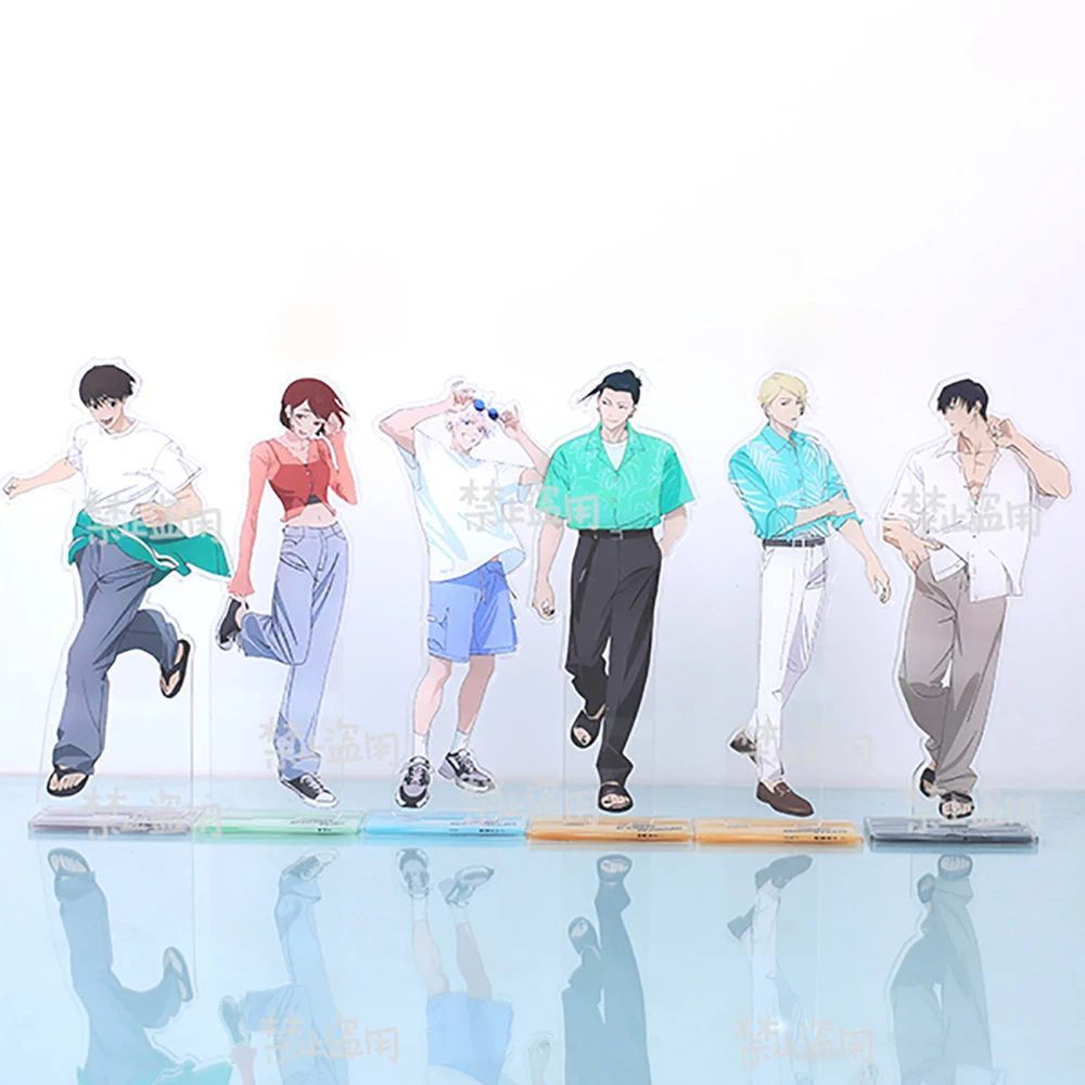 Jujutsu-Kaisen-ciondolo-bordo-acrilico-Gojo-Satoru-Geto-Suguru ...