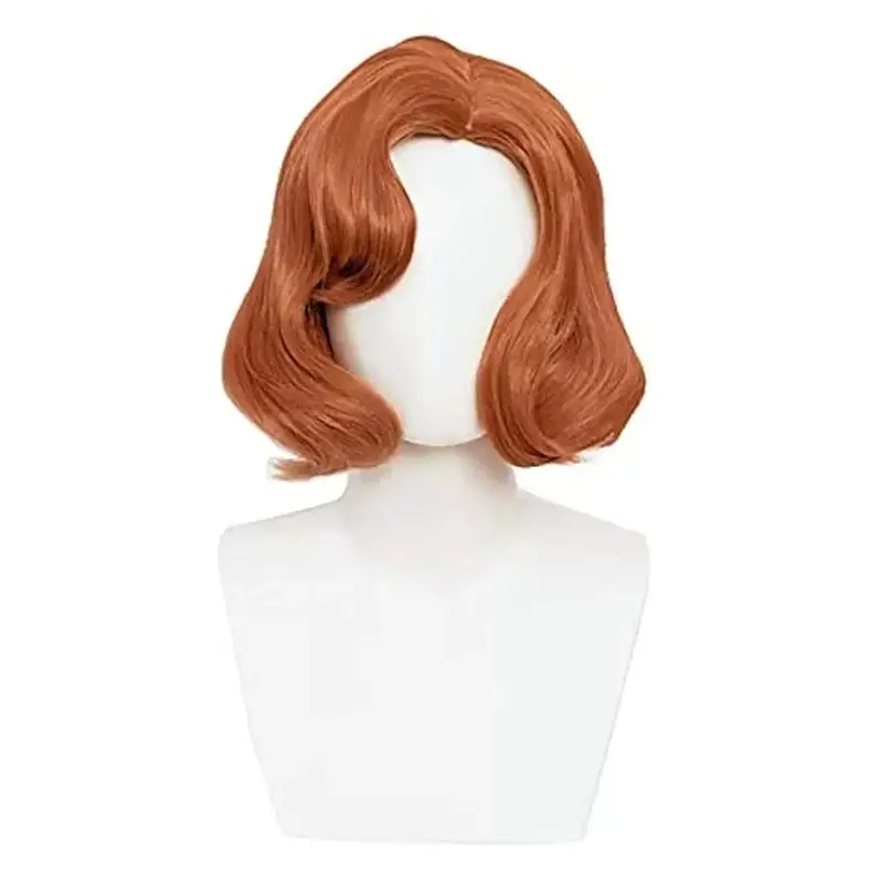 Queen's Gambit TV Heroine Beth Harmon Wig Beth Lady Curly Cosplay Wig ...
