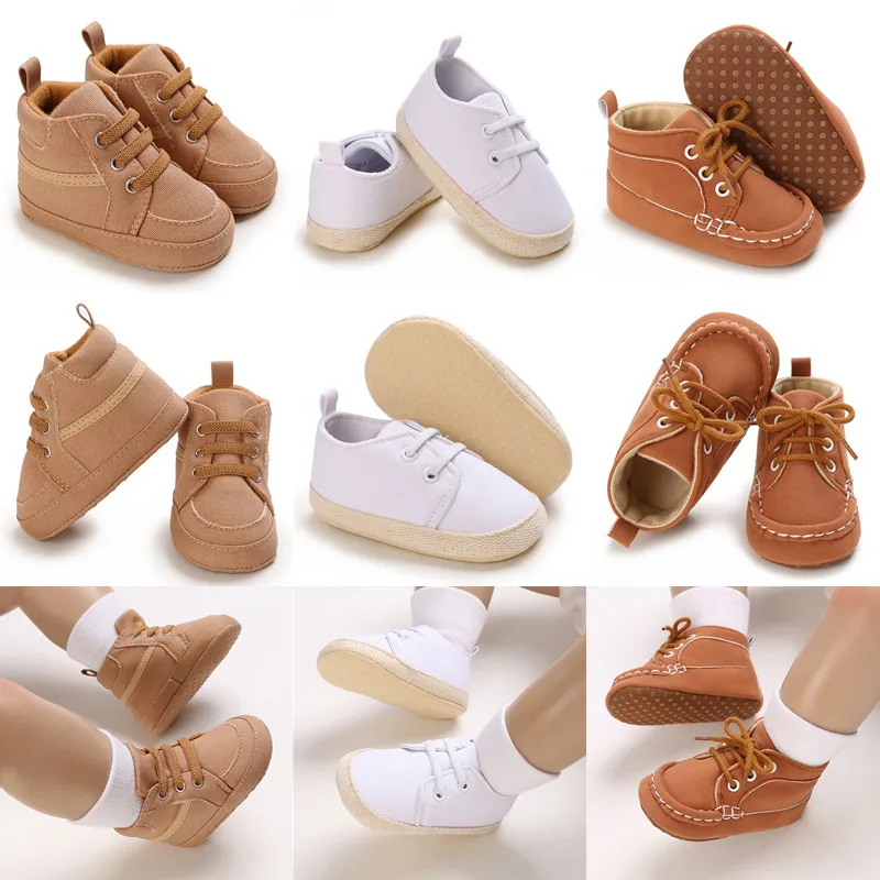 0-18M-Fashion-Newborn-Baby-Shoes-Boy-Girl-Classical-Sport-Soft-Sole-PU ...