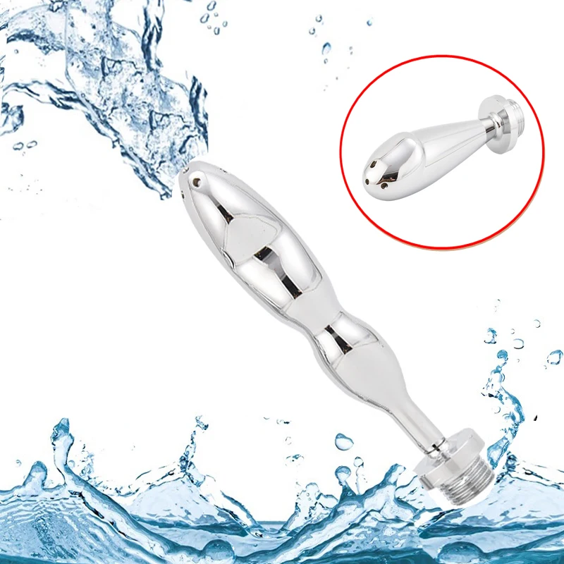 Stainless Steel Anal Douche Shower Bidet Faucets Rushed Enema Annal ...