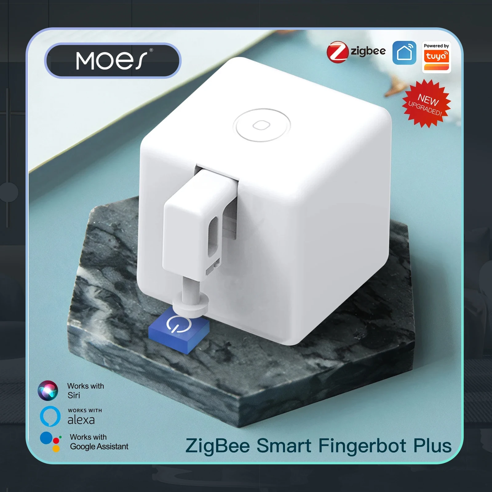 MOES-Tuya-Fingerbot-Button-Pusher-New-ZigBee-finger-robot-Smart-Life-App-automatic-switch-Voice ...