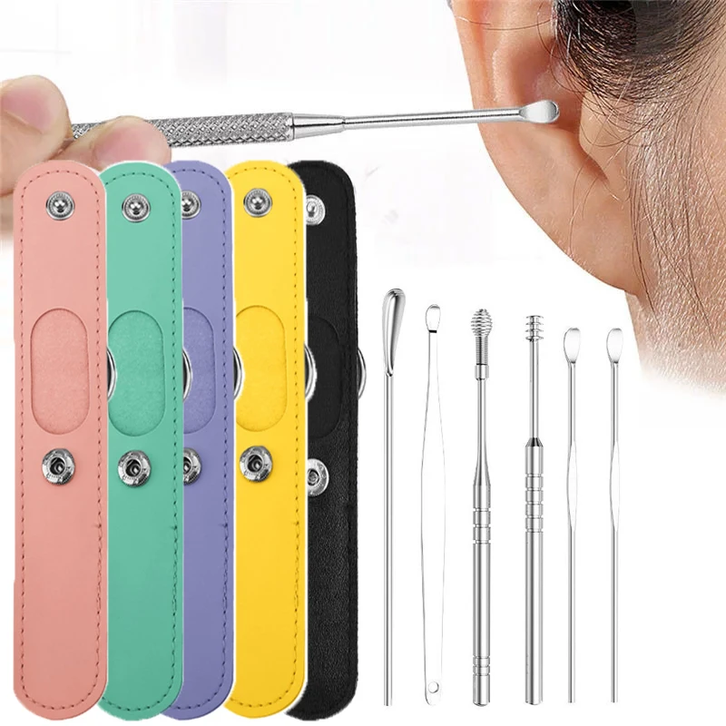 6Pcs-set-Ear-Cleaner-Earwax-Removal-Tool-Earwax-Remover-Gadgets-Ear ...