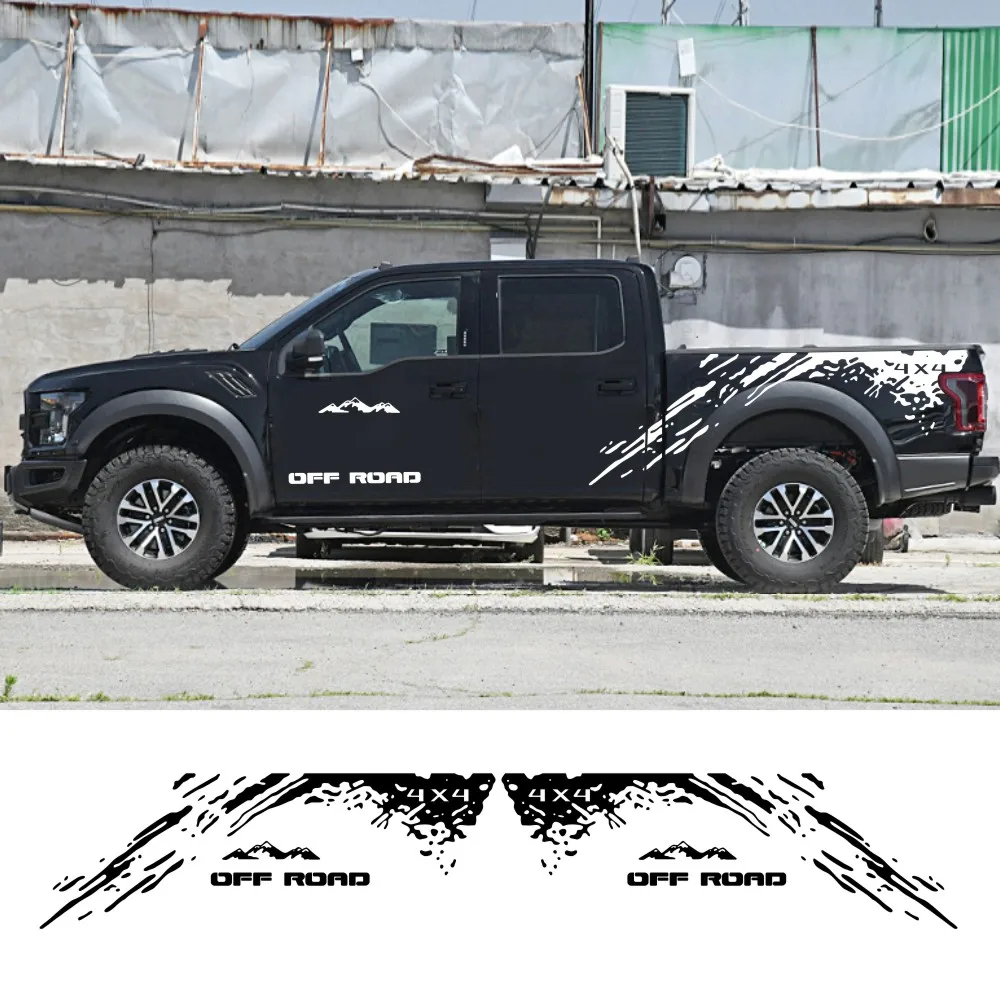 6pcs Car Sticker Gwm Poer Pao Wingle Hilux Tacoma Silverado Navara D ...