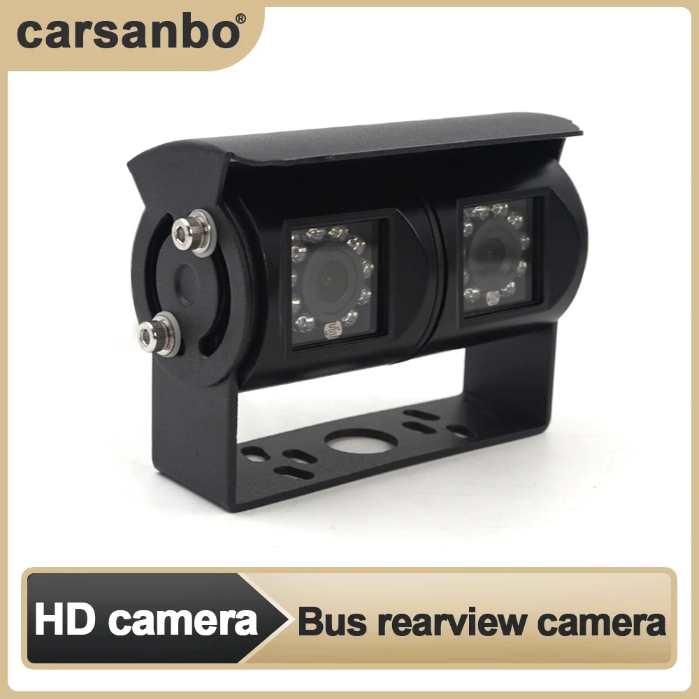 Dual-Lens-Reversing-Camera-4PIN-Parking-Reversing-Camera-Adjustable ...