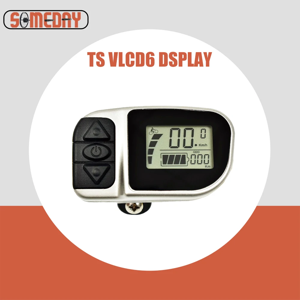 SOMEDAY-Electric-Bicycle-Display-VLCD6-For-Tongsheng-TSDZ2-Display-Mid ...