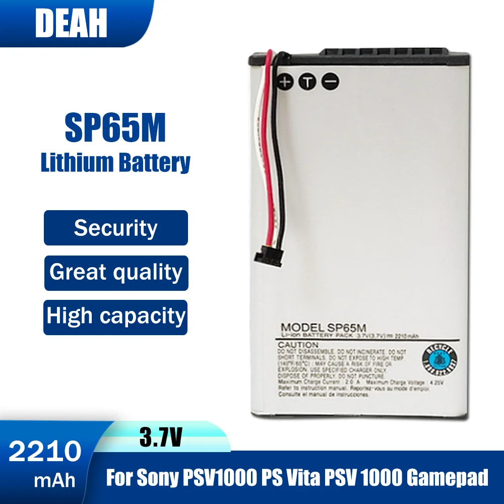 1-20PCS-New-SP65M-3-7V-2210mAh-Rechargeable-Li-ion-Battery-For-Sony ...