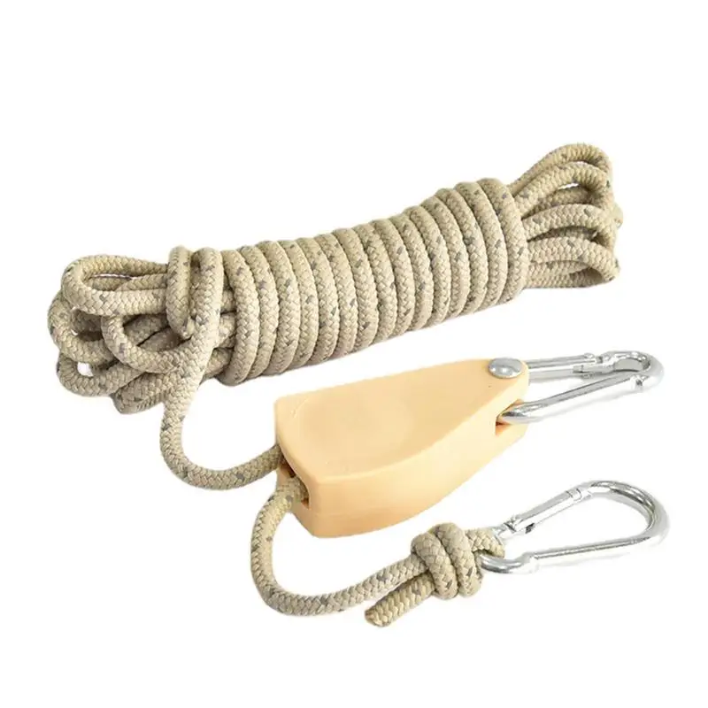 Pulley Rope Ratchet Hanger Grow Plant Lamp Pulley Rope Ratchet Ratchet ...