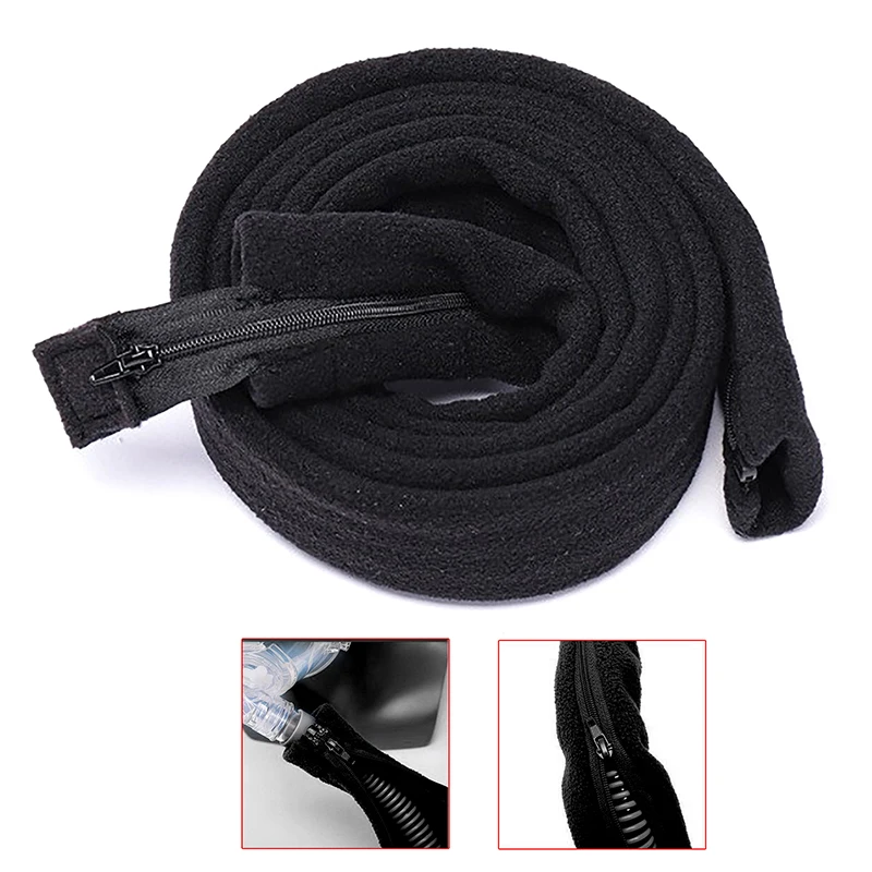 1Pcs-2M-CPAP-Tube-Cover-Hose-Wrap-Tubing-Cover-Zipper-Hose-Hook-Loop ...