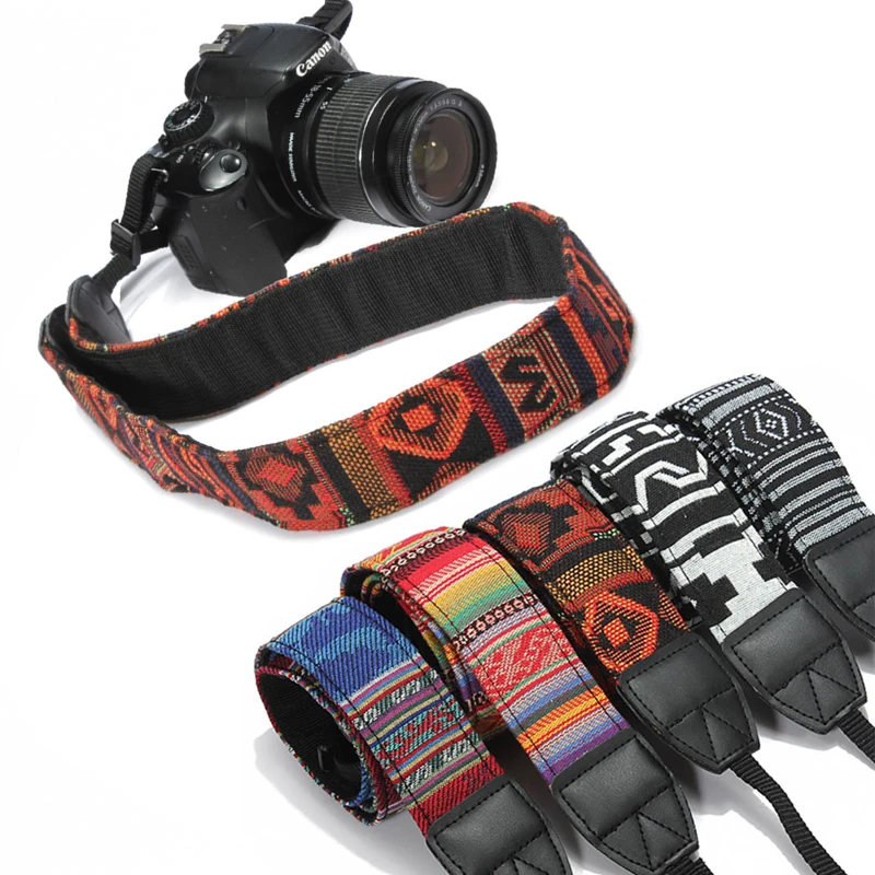 Camera-Neck-Shoulder-Strap-Adjustable-Fashion-Slr-Camera-Photography ...