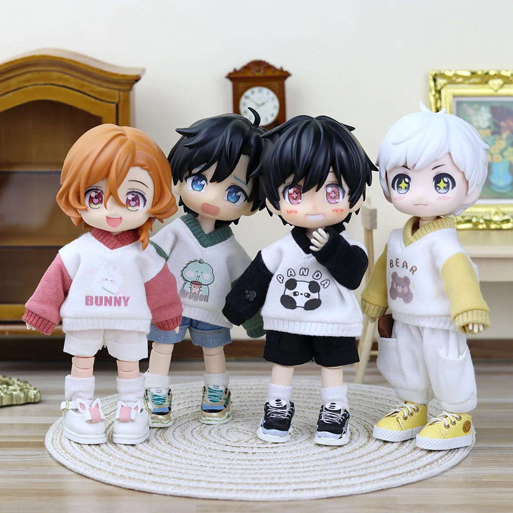 Clothes Ob11 1 12 Doll | Clothes Ob11 Shirts | Houziwa Ob11 Doll | Ob11 1 8 Clothes - 1/12 ...