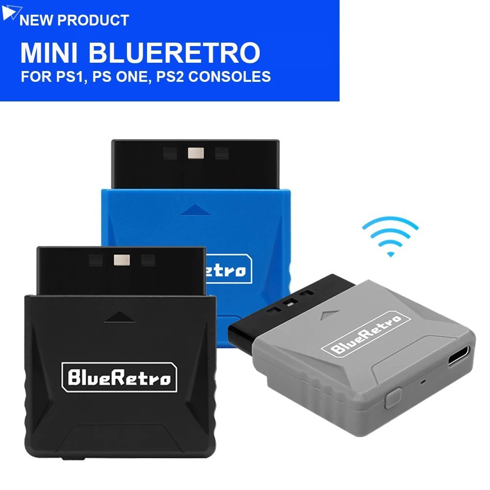 Wireless-Controller-Receiver-For-PS2-PS1-Game-Console-Blueretro-Adapter-Converter-For-8bitdo-PS4 ...