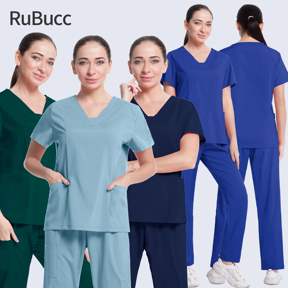 Conjunto de ropa de Hospital para mujer, uniforme Médico Quirúrgico de ...