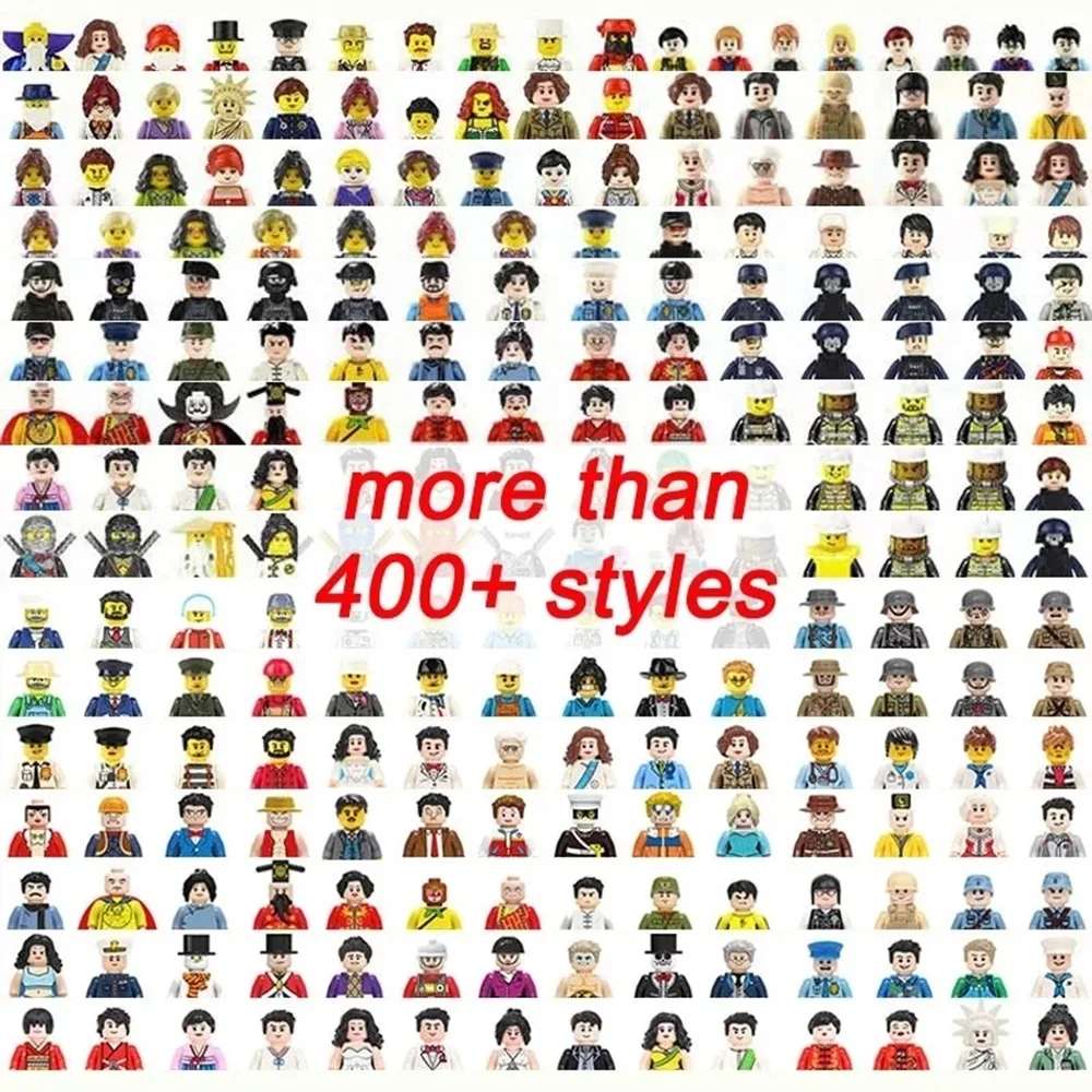 Person-Series-Professional-Building-Blocks-Mini-Figure-3D-Children-DIY ...