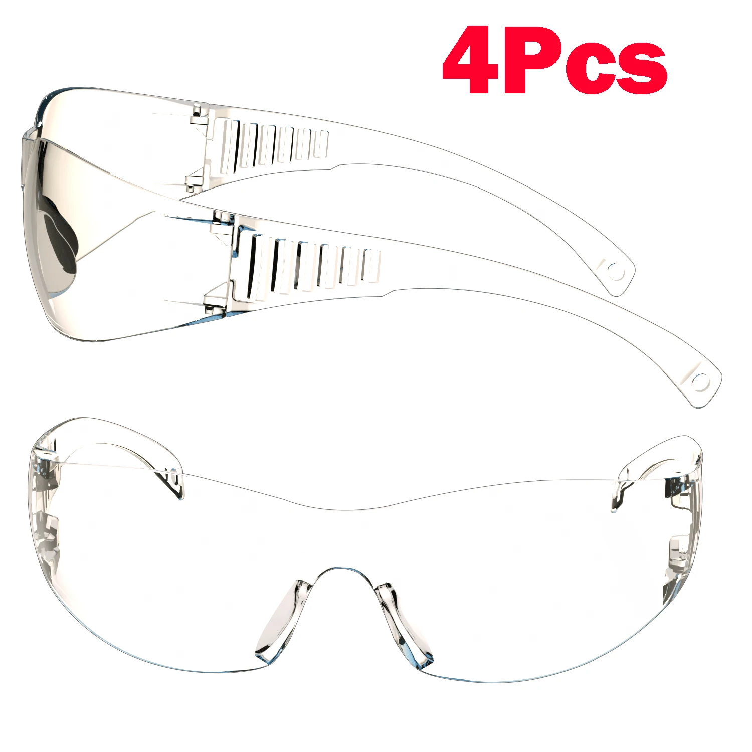 New-Style-Safety-Glasses-Protective-Eyewear-HD-Clear-Lens-Anti-Splash ...