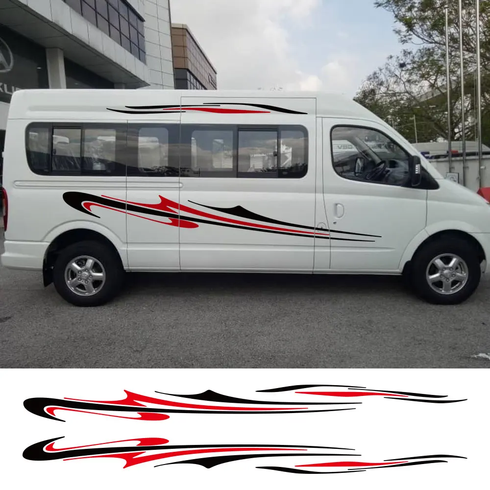 Car-Door-Side-Stickers-For-Maxus-V80-Camper-Cargo-Van-Motorhome-Parts ...