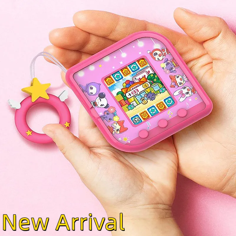 Tamagotchi Original Menglong Qpet Electronic Pet Machine Color Screen ...