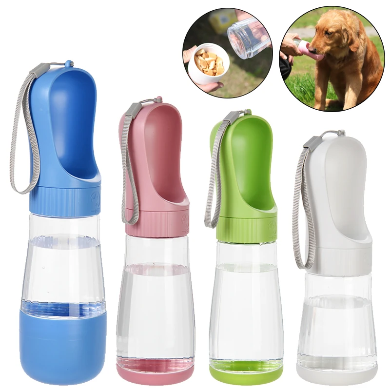 Portable-Dog-Water-Bottle-Cat-Food-Bowl-Pet-Water-Cup-Container-For ...