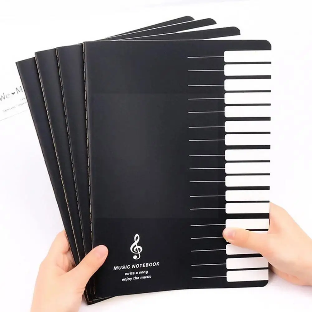 Stave-Book-Student-Music-Book-Simple-Note-Pattern-Piano-Piano-Book ...