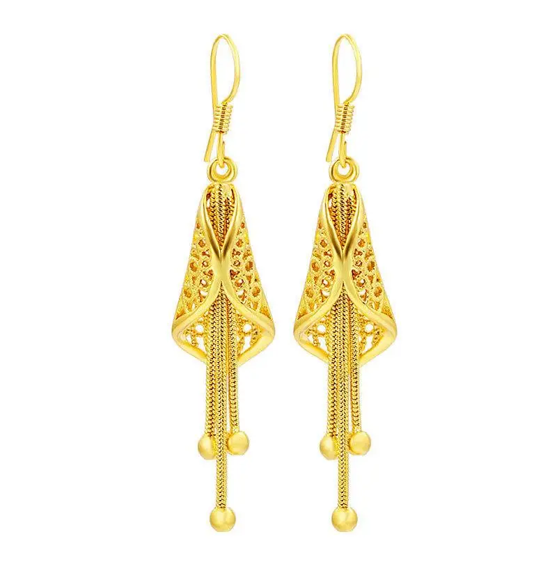 Pure Gold Earrings Designs With Price