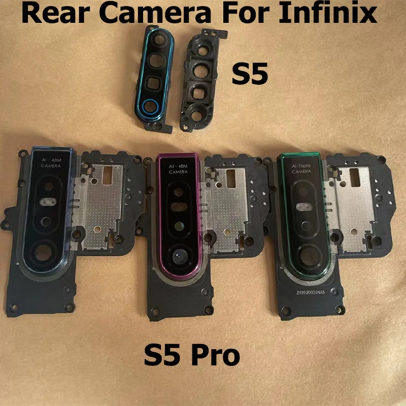 Rear-Camera-GlassLens-With-Frame-For-Infinix-S5-Pro-Housing-Back-Camera ...