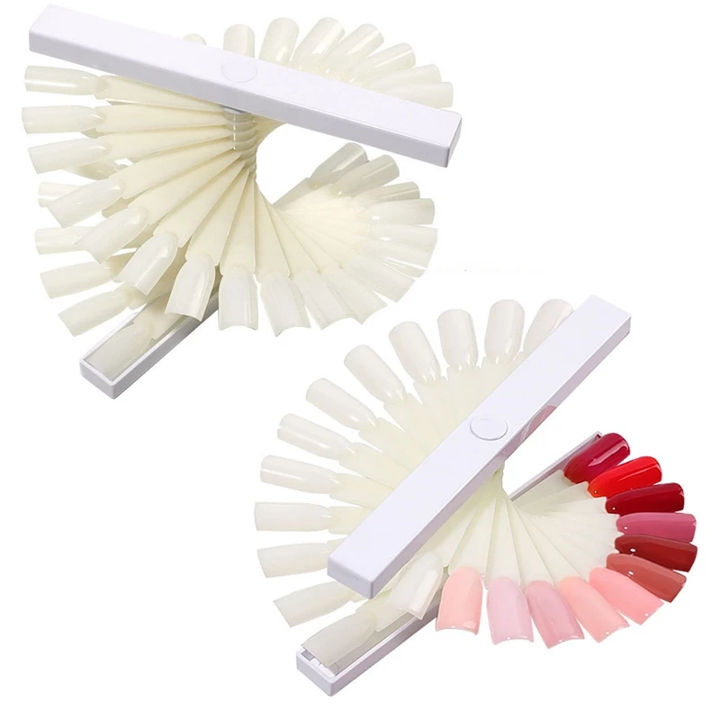 Fake Nails Display Stand Nail Art Display Stand Spiral False Nails ...