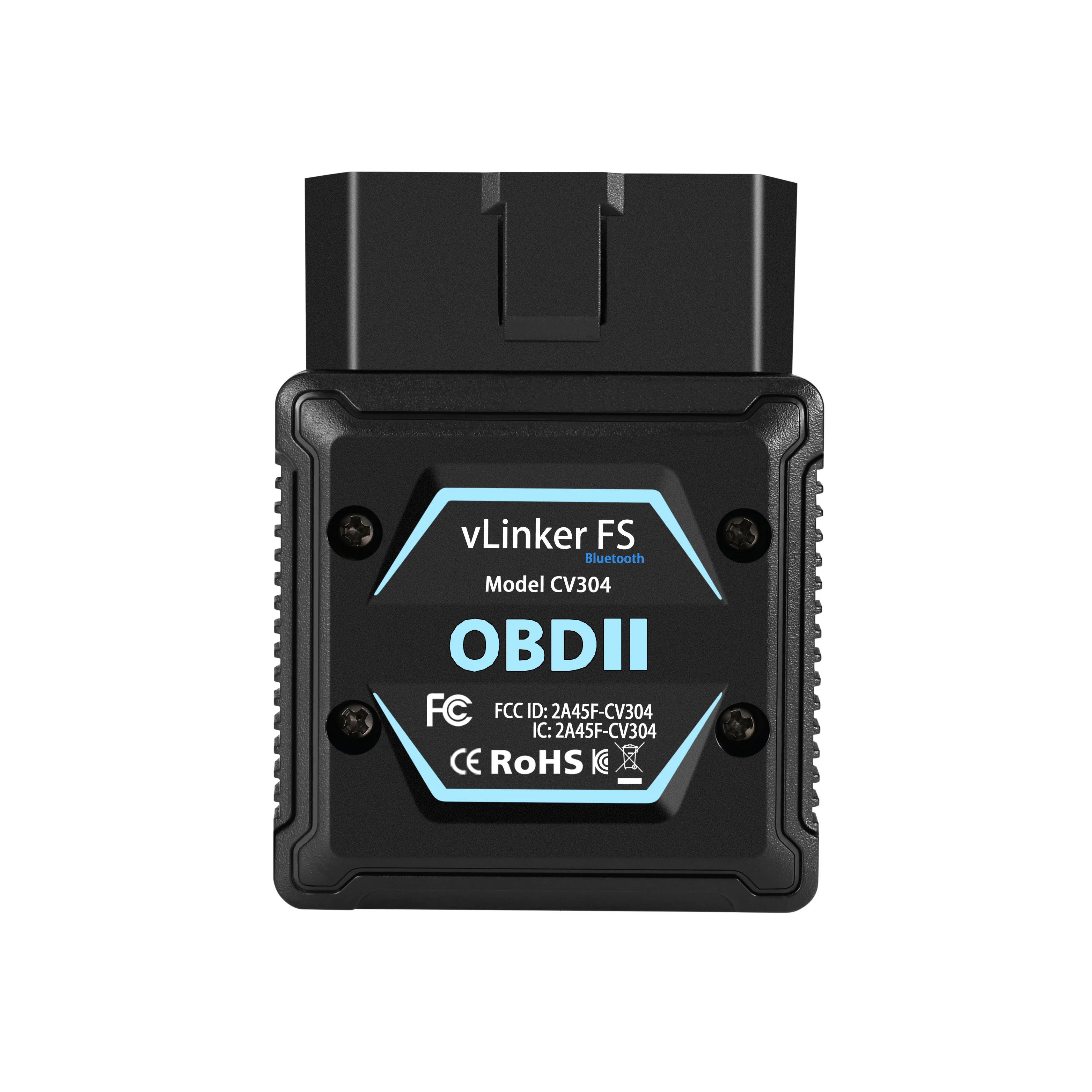 100% Original Vgate vLinker FS Bluetooth Code Scanner ELM327 OBD2 ...