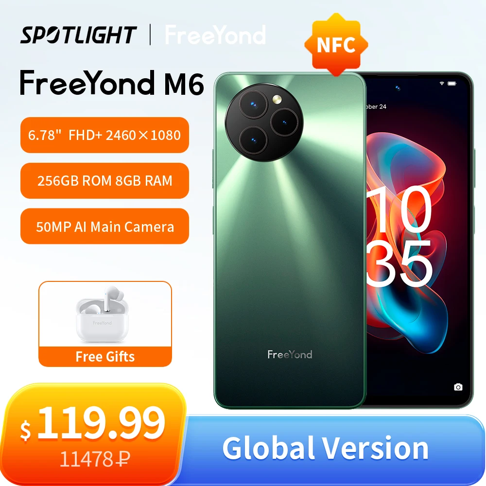 In-Stock-FreeYond-M6-Smartphone-6-78-FHD-2460x1080-Display-256GB-ROM ...