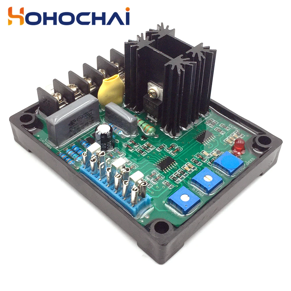Universal Brushless Generator AVR GAVR 8A Automatic Voltage Regulator ...