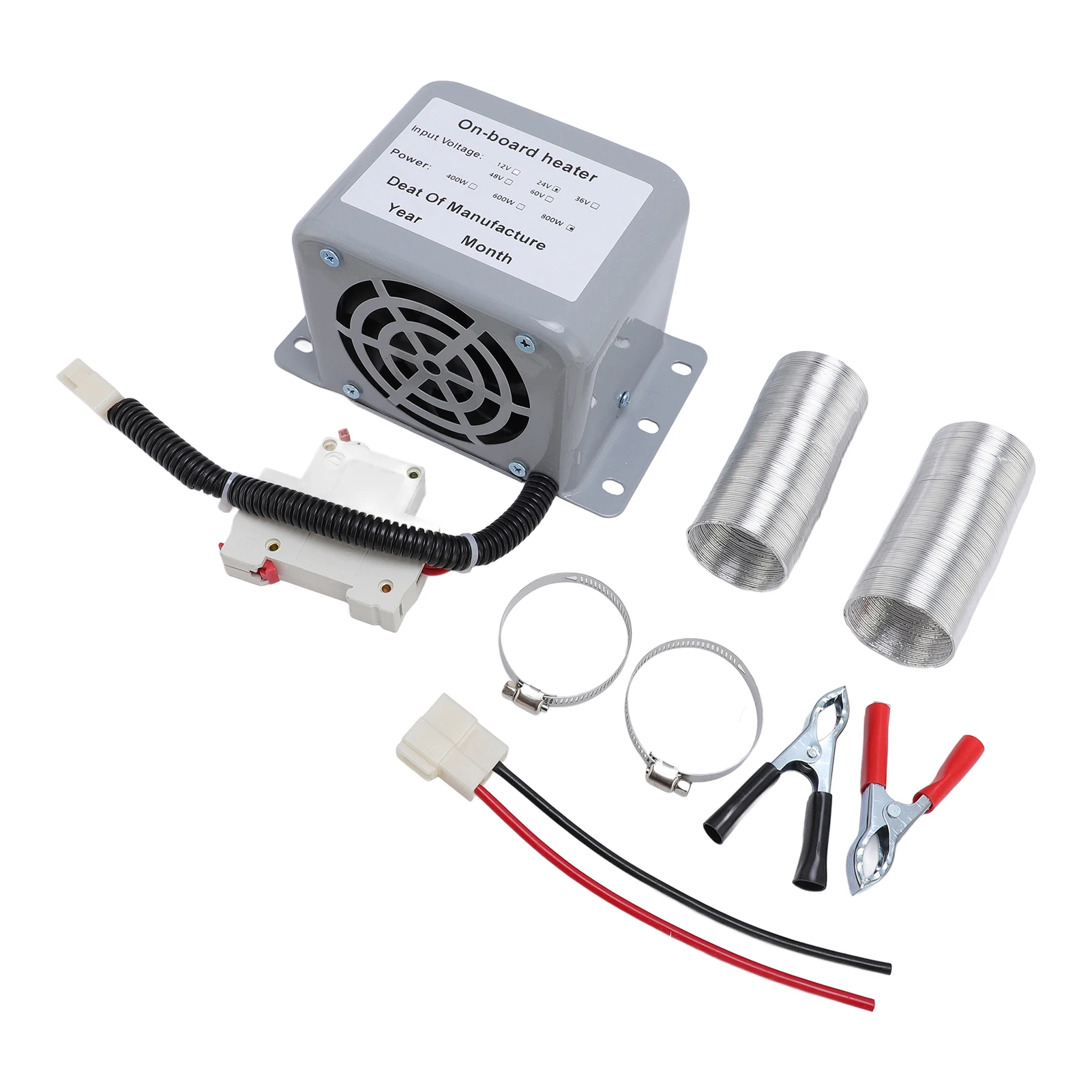 2 Outlet Space Heater Car Electric Heater Glass Defroster Defogger with ...