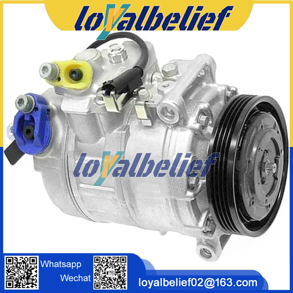 AC Compressor for BMW E64 E63 E60 645Ci 550i 545i 545 550 645 650 745 ...