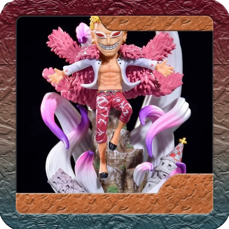 13cm-Pirate-King-Pvc-Donquixote-Doflamingo-Wang-Xia-Qi-Wu-Hai-Handmade ...