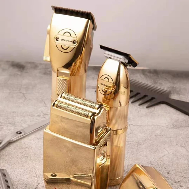 Gold Barber Clippers