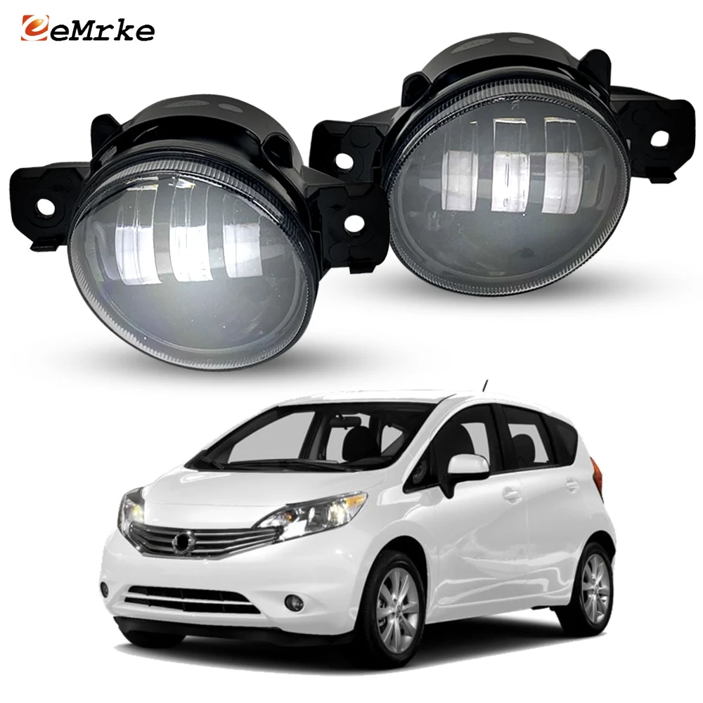 30W Led Fog Lights for Nissan Note / Versa Note E12 2013-2016 with Lens ...