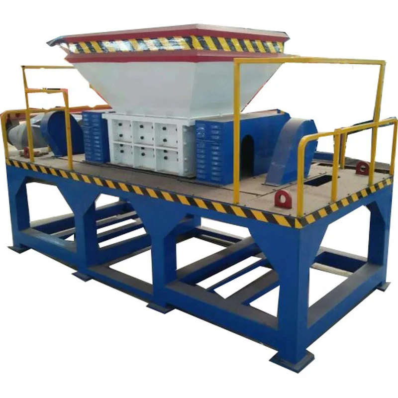 Trituradora Manual de doble eje, máquina trituradora de basura ...