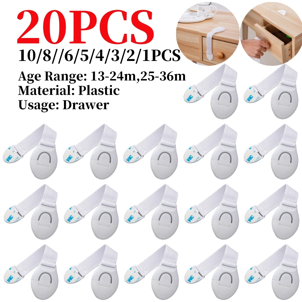 1-20PCS-Child-Safety-Cabinet-Lock-Baby-Care-Multi-function-Child-Baby ...