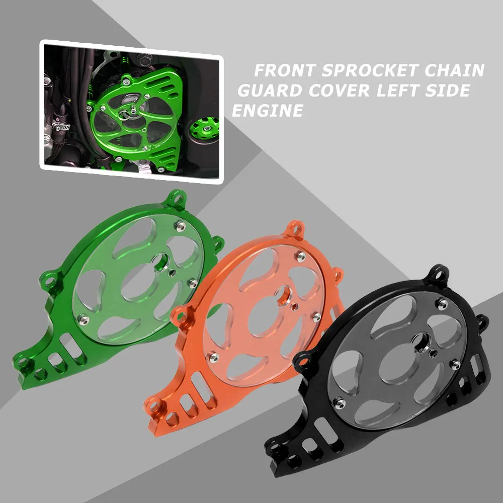 Motorcycle Accessories Front Sprocket Chain Guard Cover Left Side ...