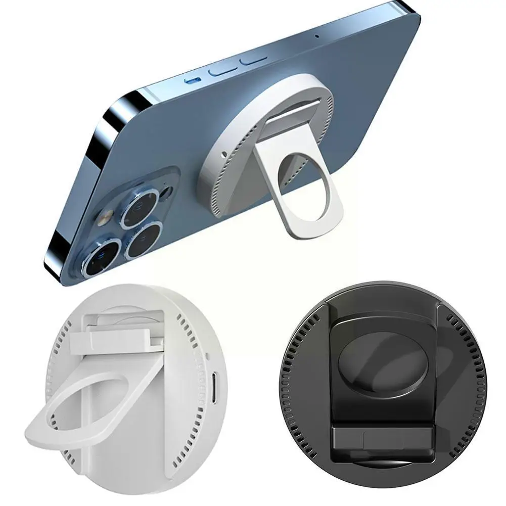 Magnetic Cell Phone Holder For MagSafe iPhone 14 13 12/MacBook Air Pro ...