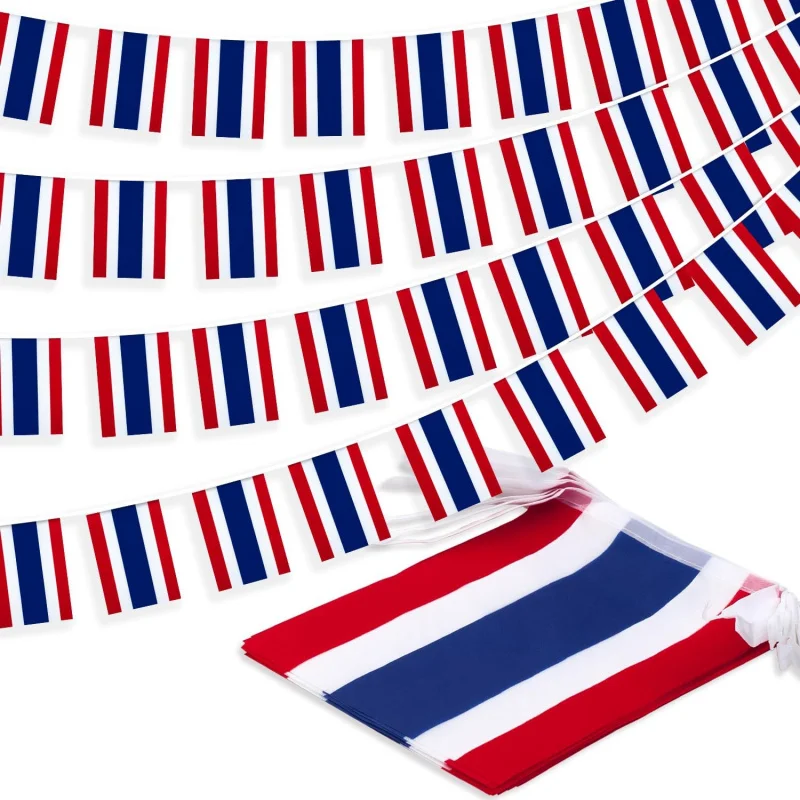 5M/20 Flag Thailand String Flag Pennant Banner, Small Mini Thai Flags ...