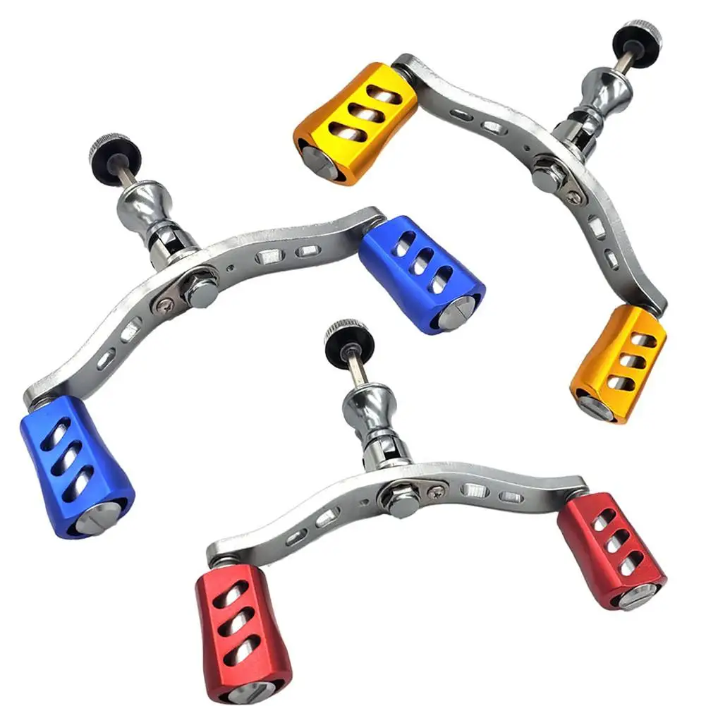 Metal-Fishing-Reel-Handle-Rocker-Arm-For-1000-7000-Spinning-Reel-Dual ...