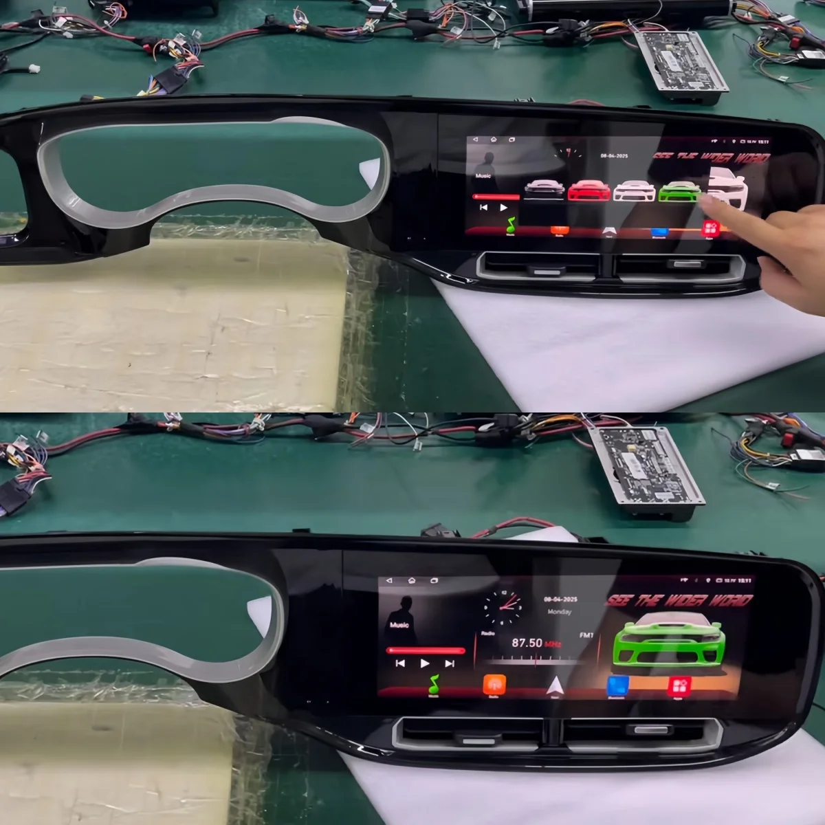 Android For Dodge Challenger Charger SRT Hellcat 2010~2024 Car Radio ...