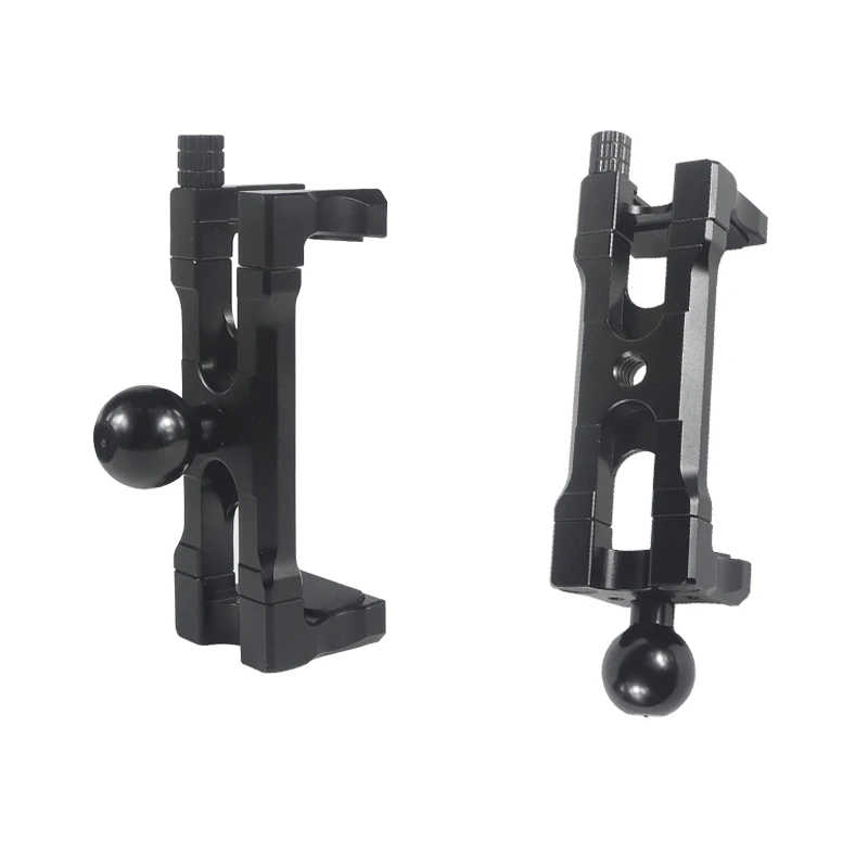 17mm-Ball-Head-Aluminum-Alloy-Universal-Mobile-Phone-Clamp-Adapter-Clip ...