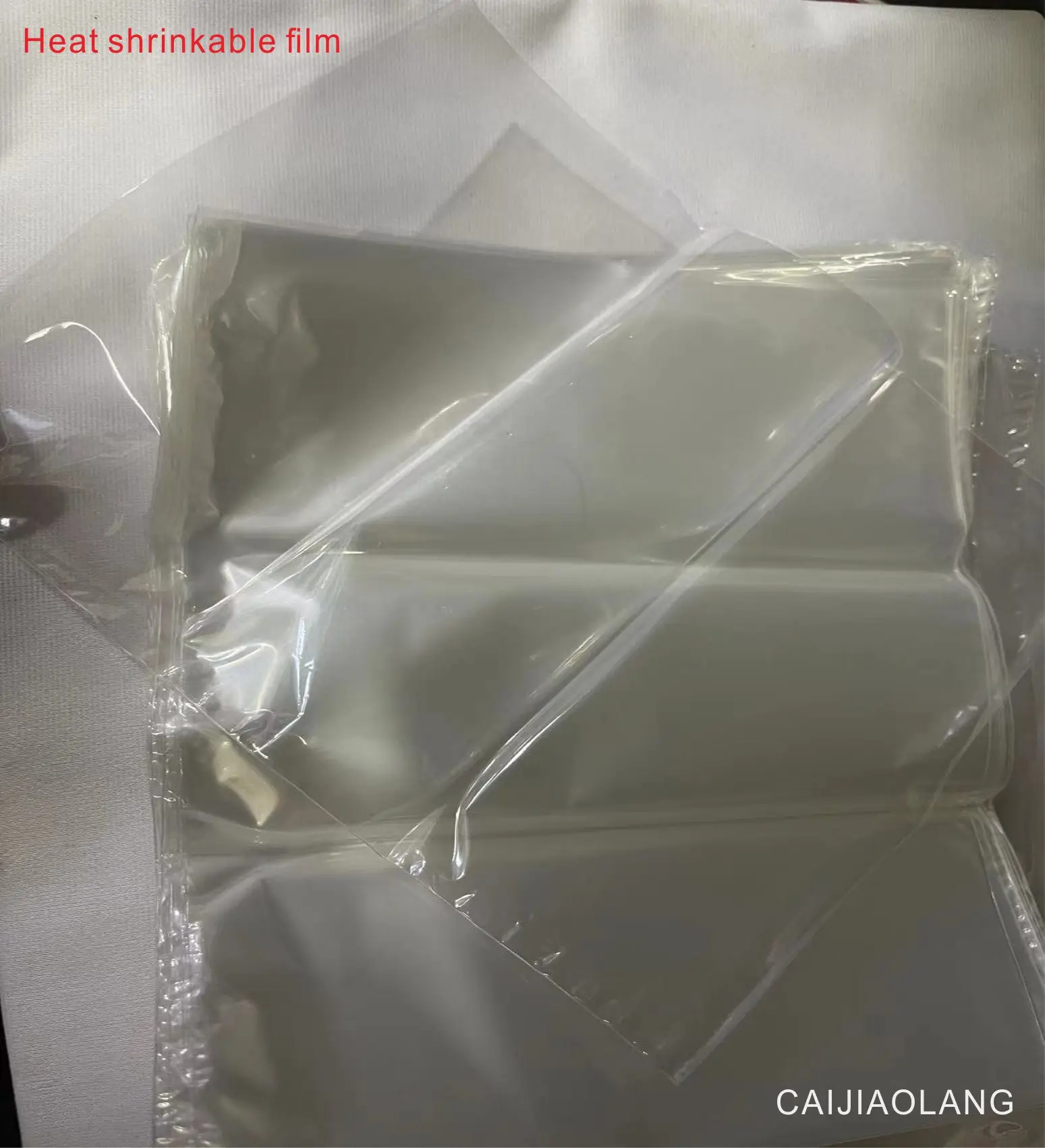 100pcs/lot Shrink Film To Seal The Box Heat Sealing Films Stickers ...