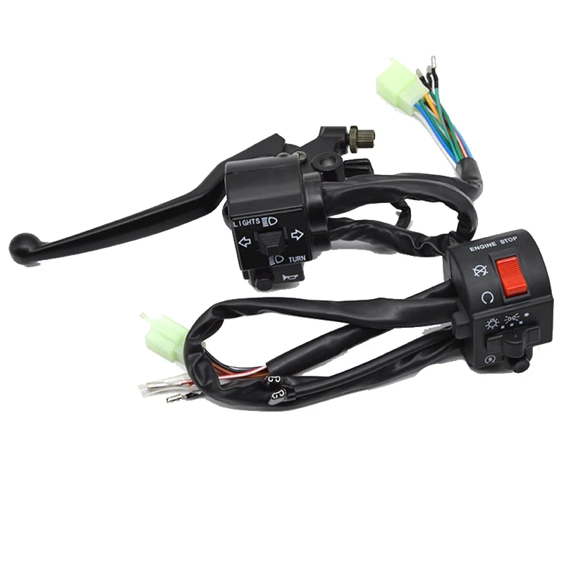 Motorcycle-Handle-Bar-Left-Right-Switches-Brake-Clutch-Switch-Control ...