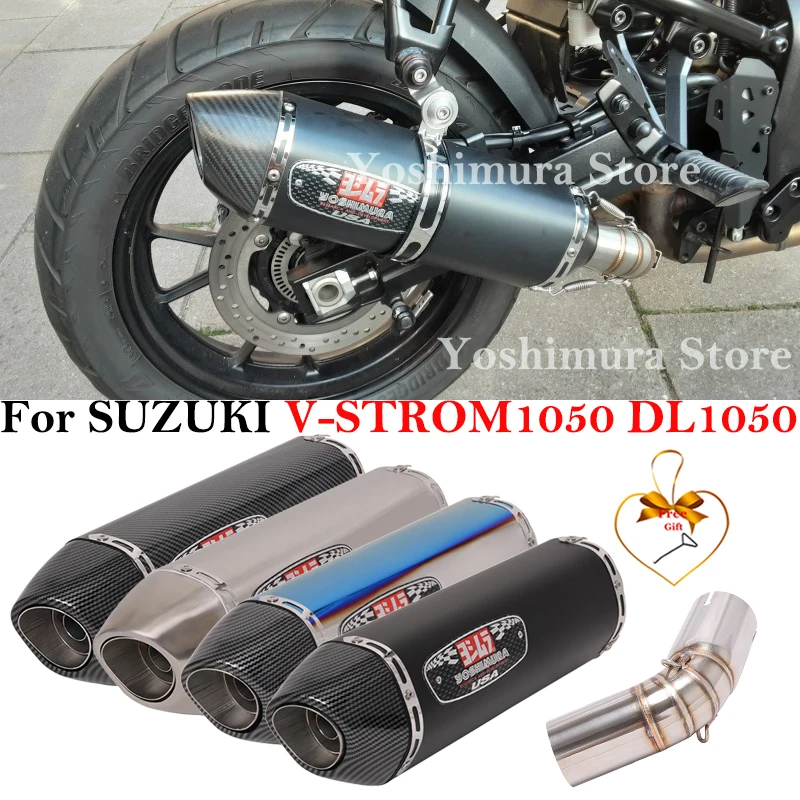 Slip-On-For-SUZUKI-V-STROM1050-DL1050-1050-Yoshimura-Motorcycle-Exhaust ...