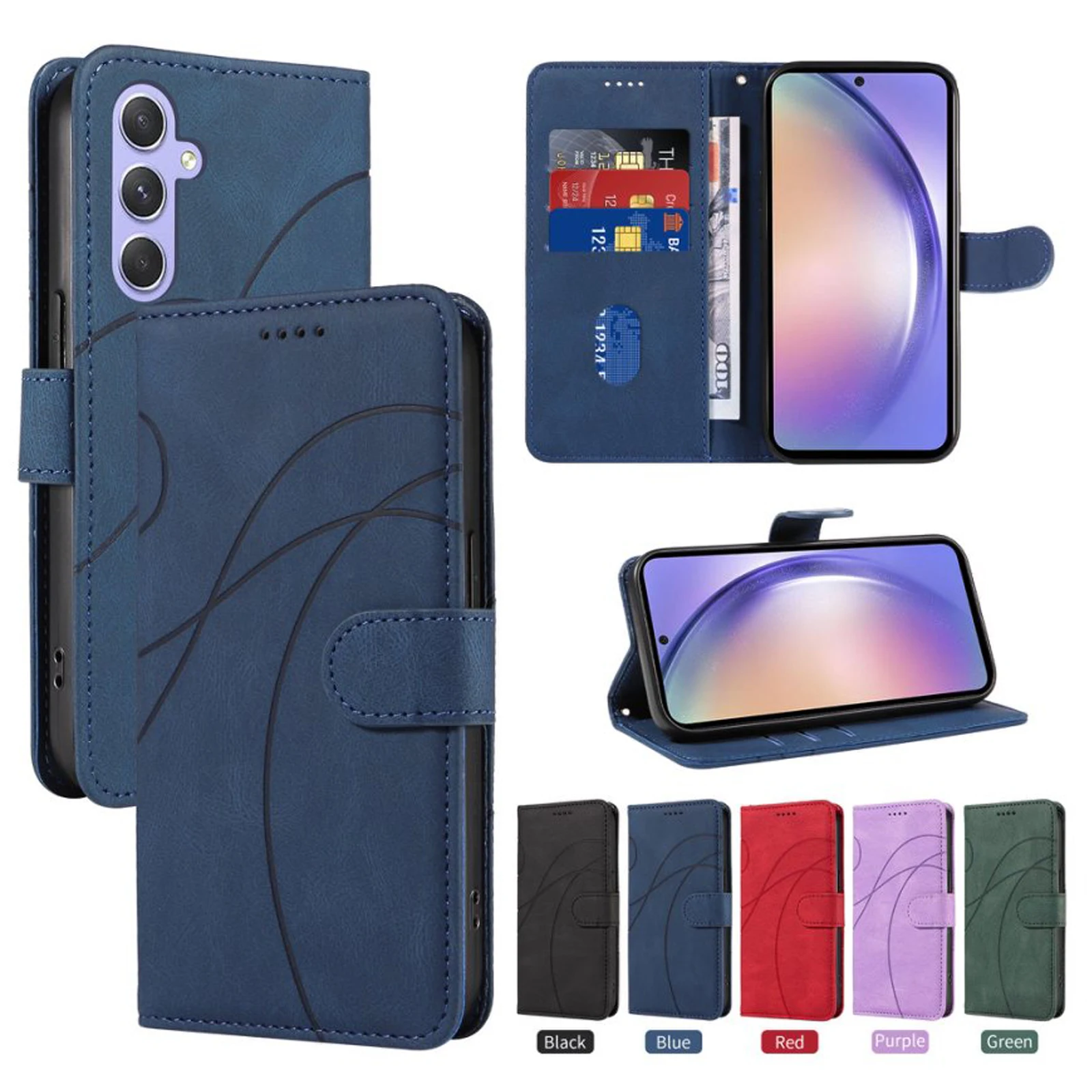 Magnetic Leather Case Protect Cover For Samsung Galaxy S30 Ultra S25 ...