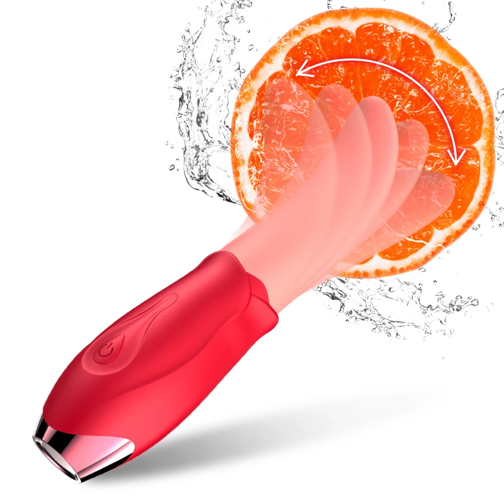 Potente Lingua Leccare Vibratore Rosa Femminile 10 Modalità G Spot