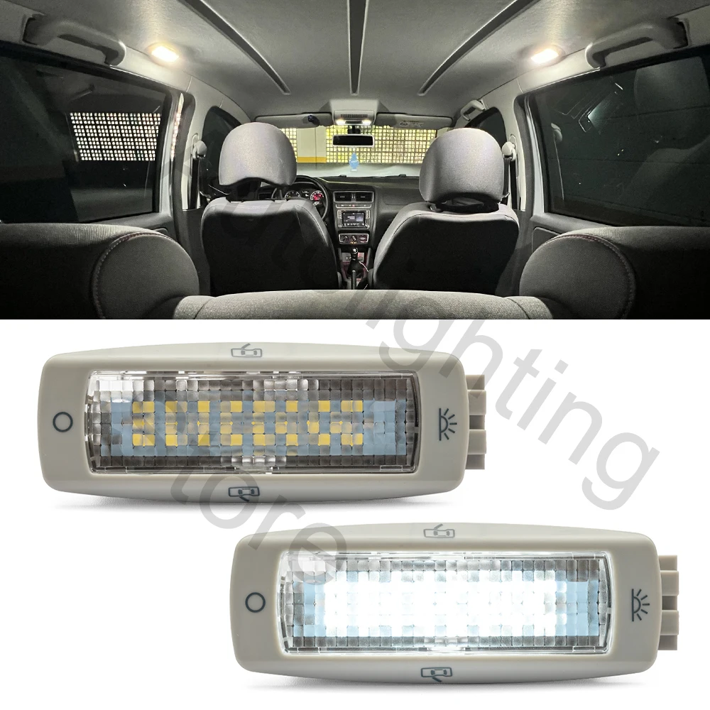 Led Interior Dome Light Map Lamp Inside Ceiling Reading Light For Vw ...
