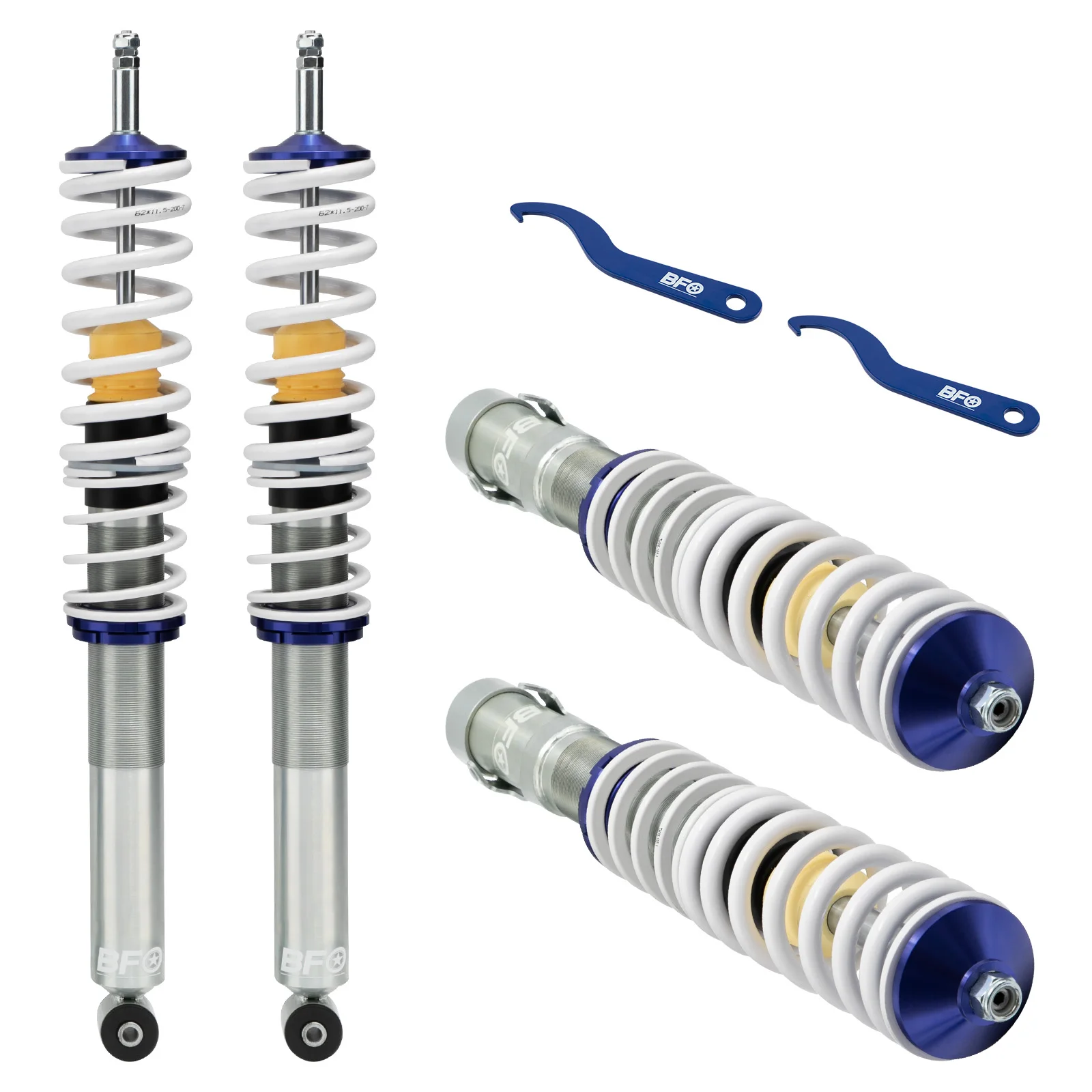 BFO-Coilovers-Kit-Coil-Spring-Struts-Shocks-For-VW-MK2-MK3-Cabrio ...