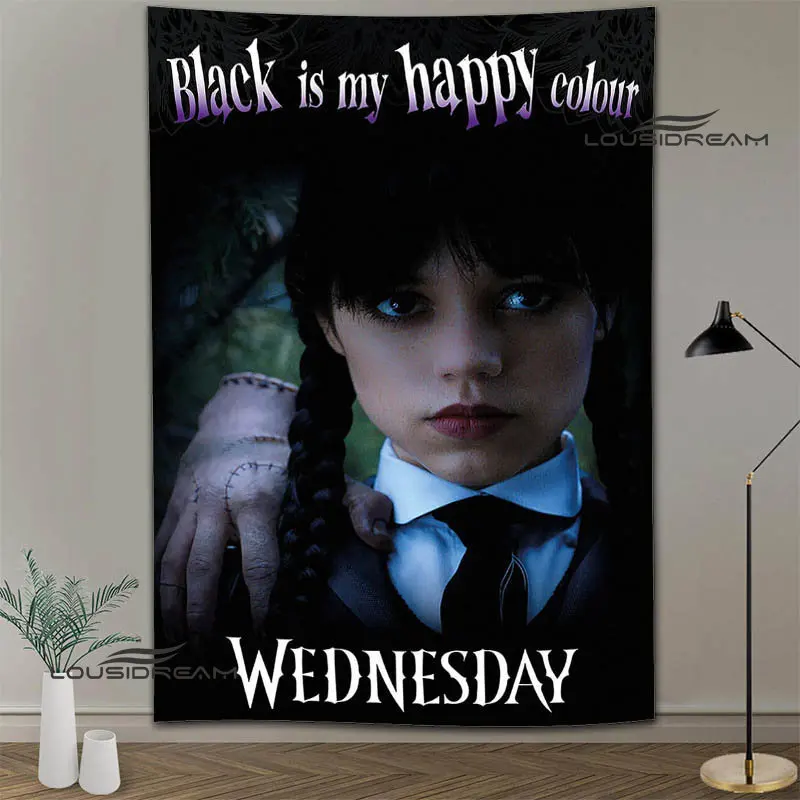 Happy Wednesday Addams Meme