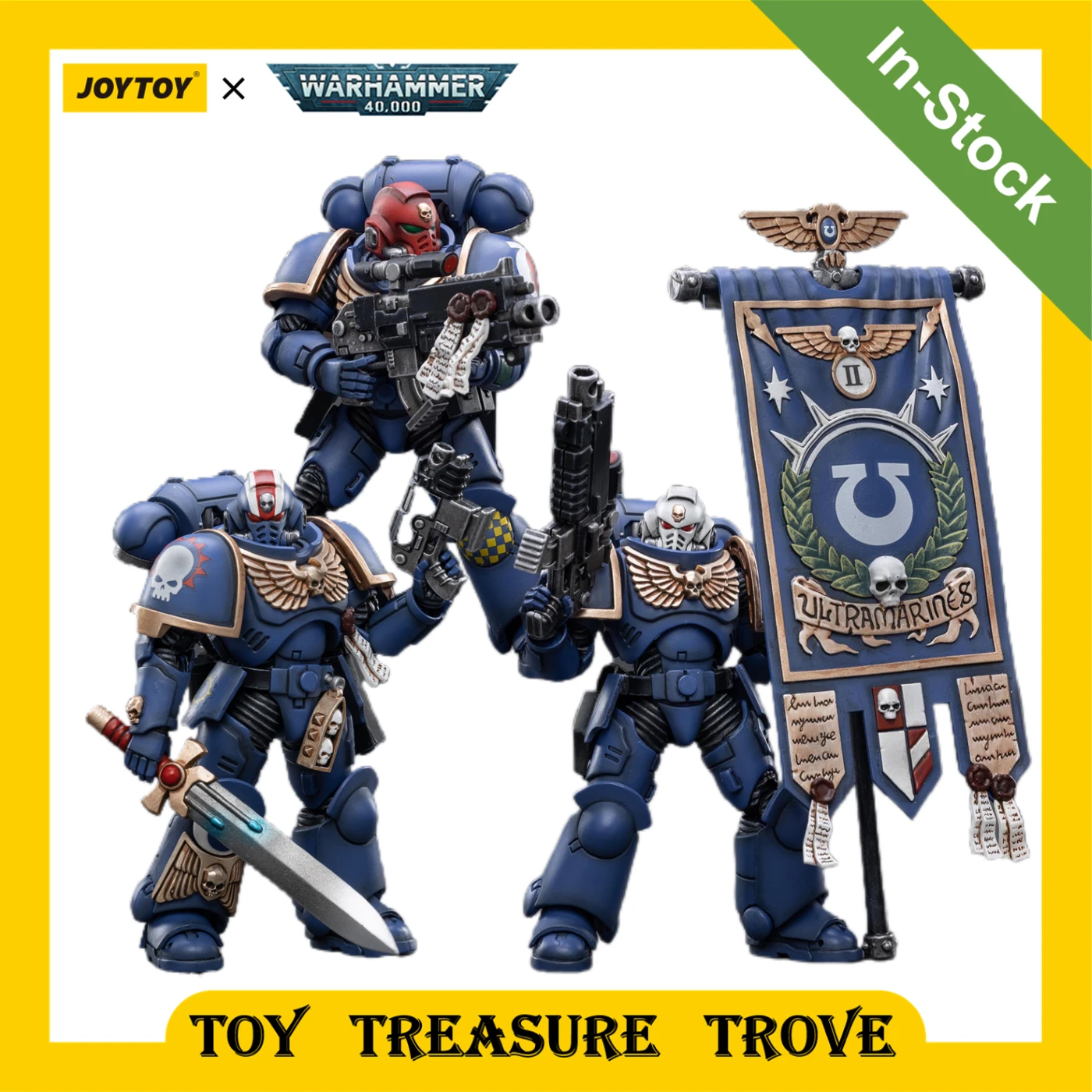 JOYTOY Warhammer 40k Action Figure Ultramarines Heroes of the Chapter ...